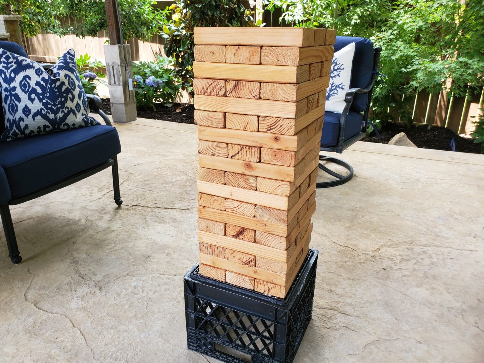 Giant Block Tower - PartyWeave