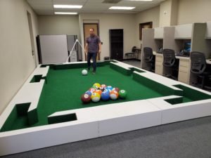 SnookBall (Giant Soccer Pool Table) - PartyWeave
